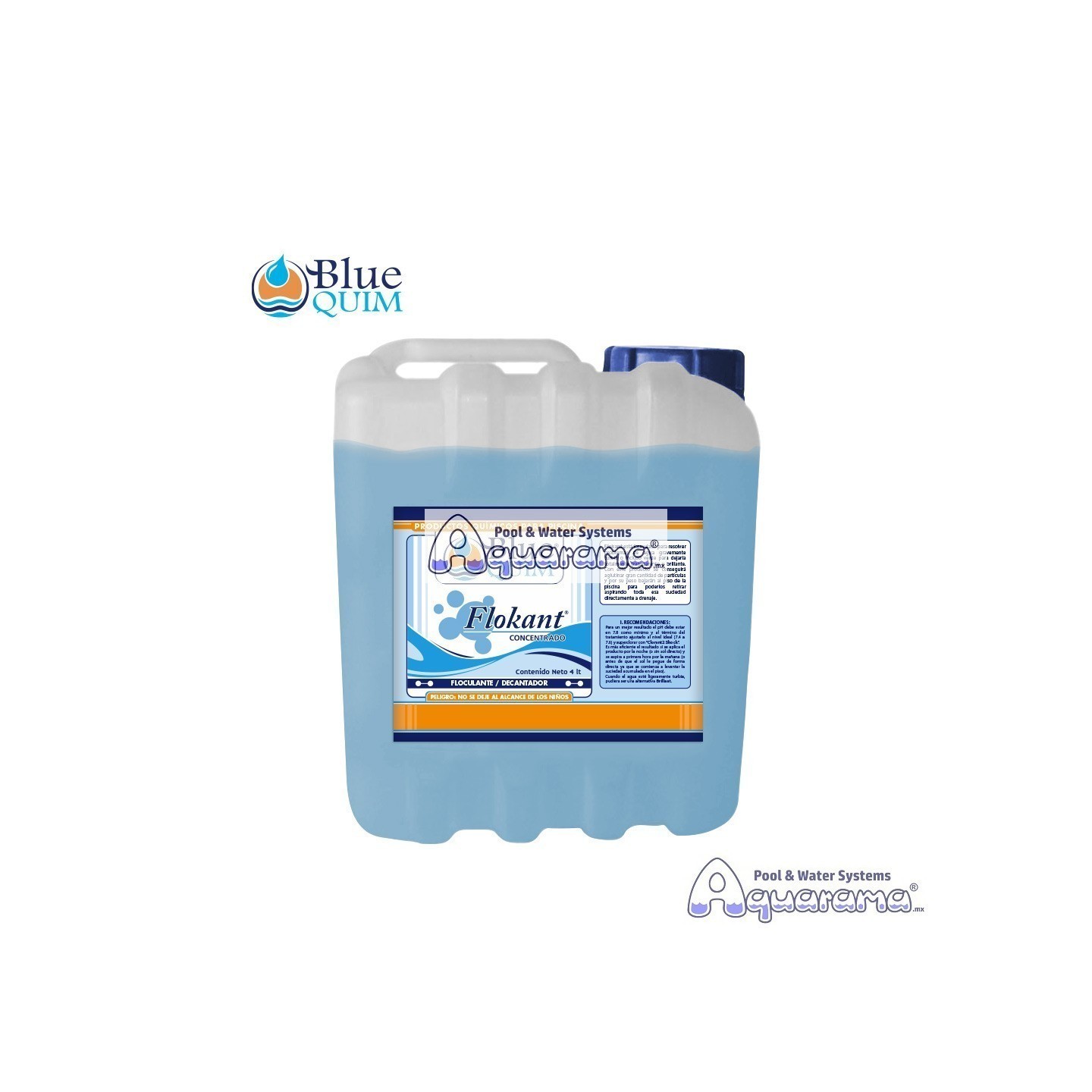 Flokant 50 litros – Floculante – Blue Quim